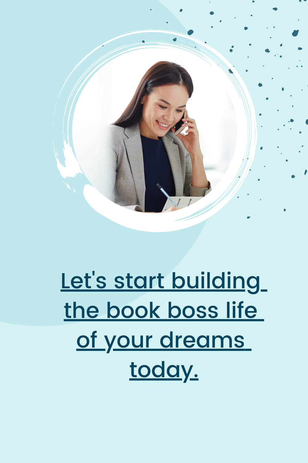 Book Boss Consulting – Let’s build the book boss life of your dreams.